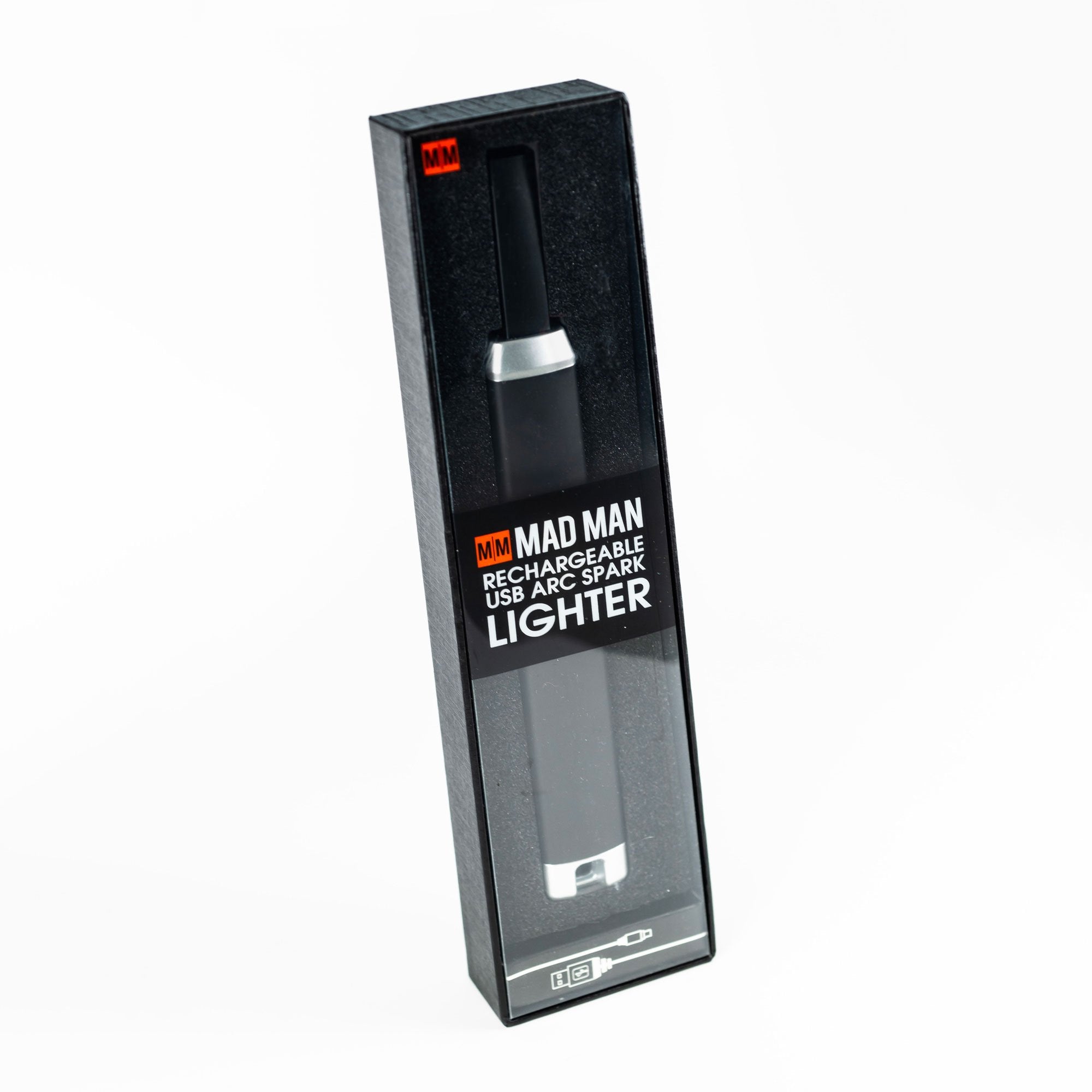 Rechargeable USB Arc Spark Lighter – Mad Man