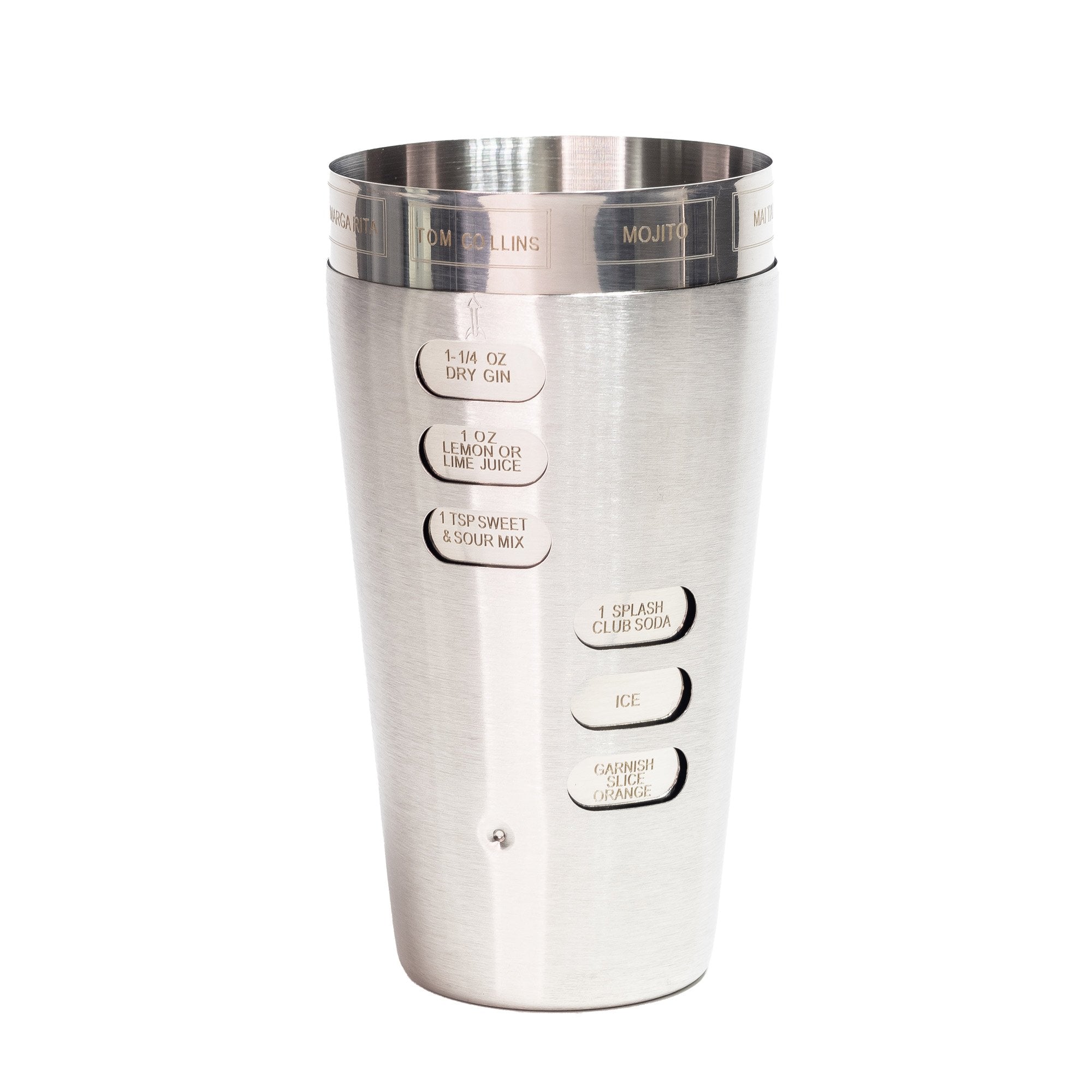 Double 07 Recipe Shaker – Mad Man