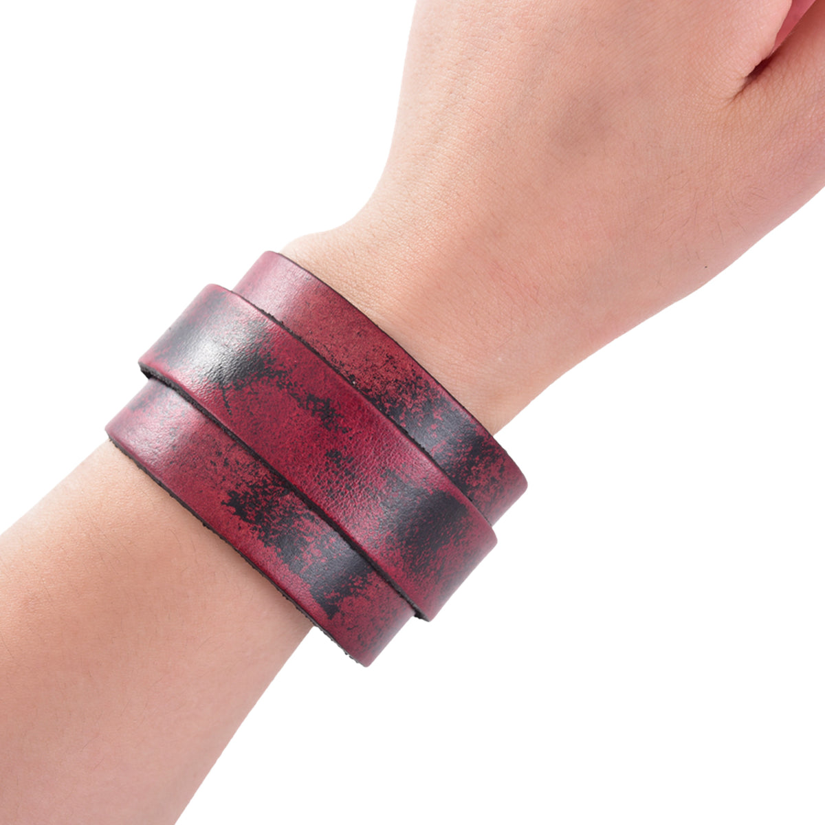 Drake Leather Bracelet – Mad Man