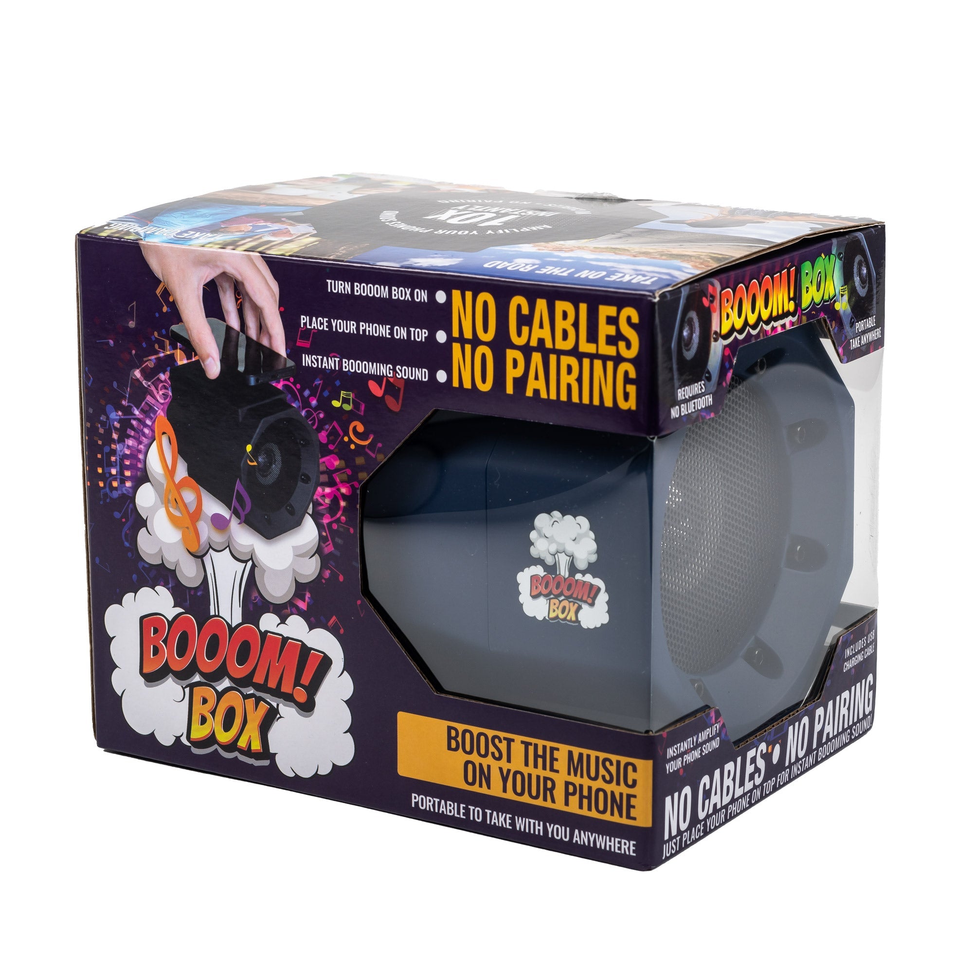 BOOOM BOX - Boost your phone's sound 10x instantly! – Mad Man