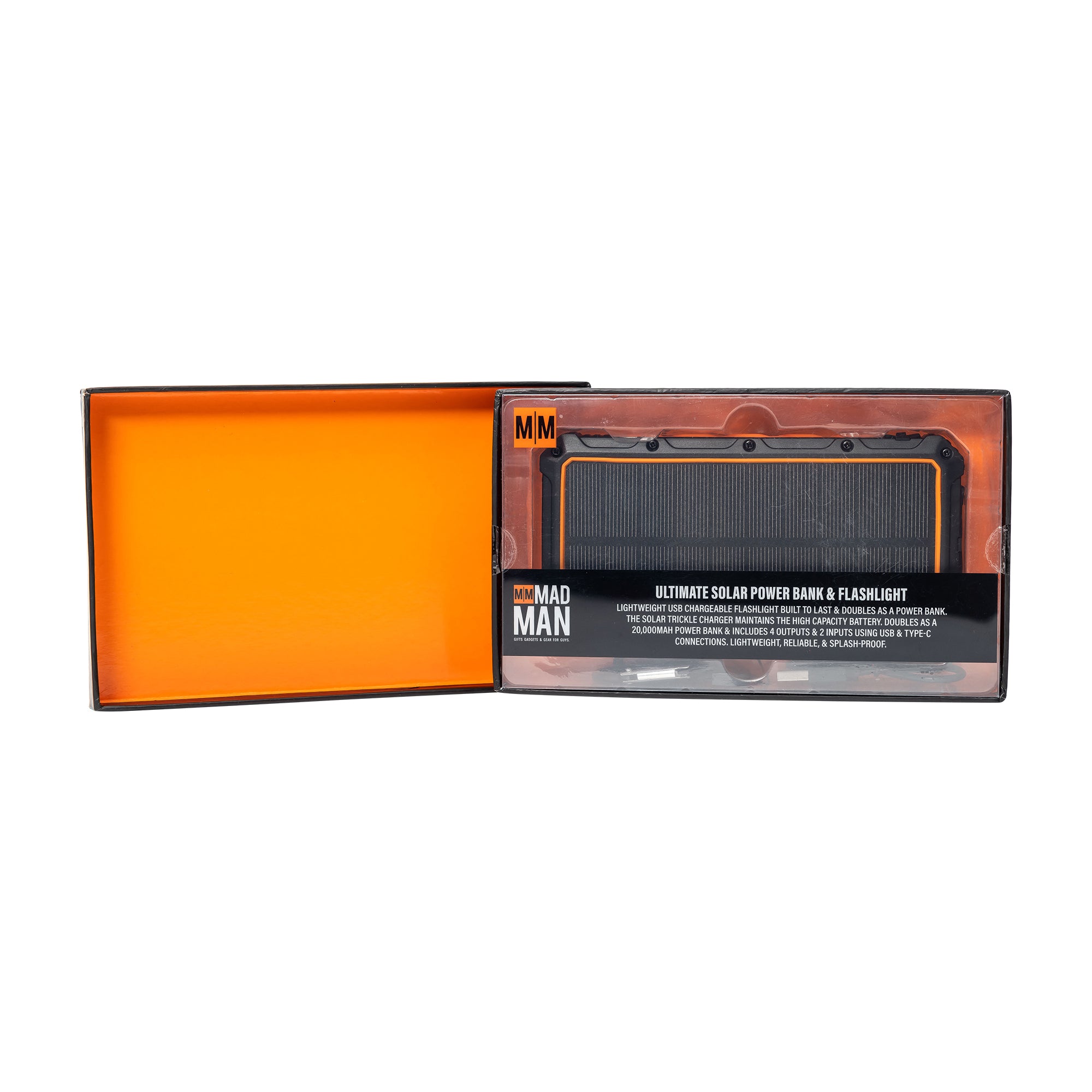 Ultimate Solar Power Bank & Flashlight – Mad Man